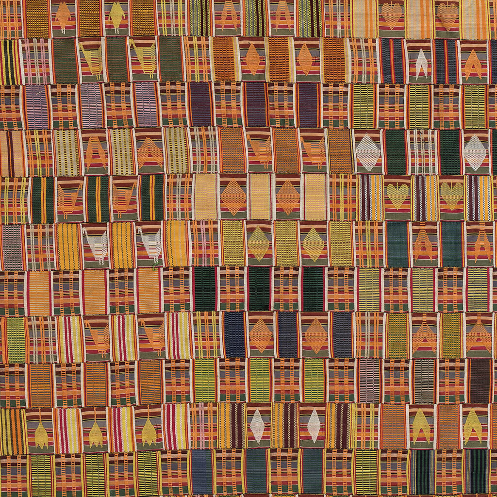 Fine Ewe Chief's Robe Cloth - Adire African Textiles