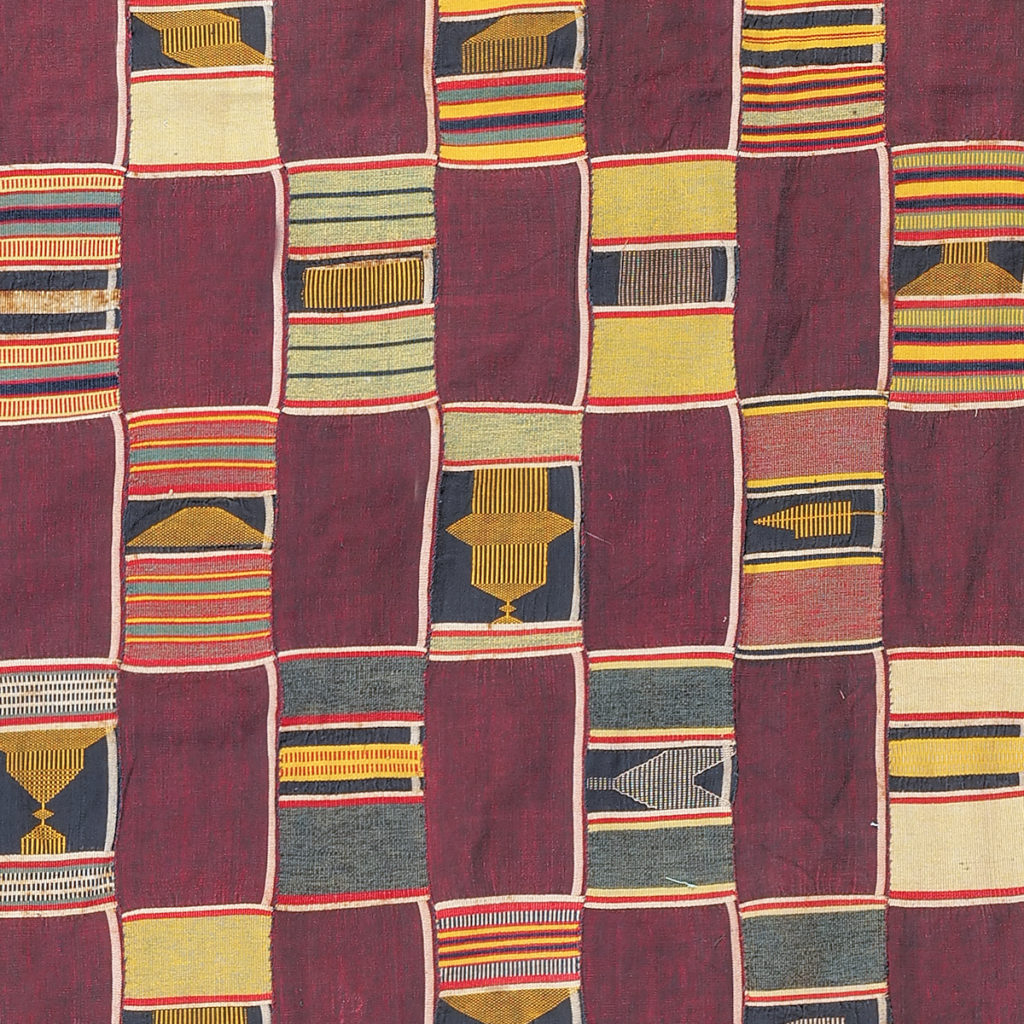 Red Weft Ground Ewe - Adire African Textiles