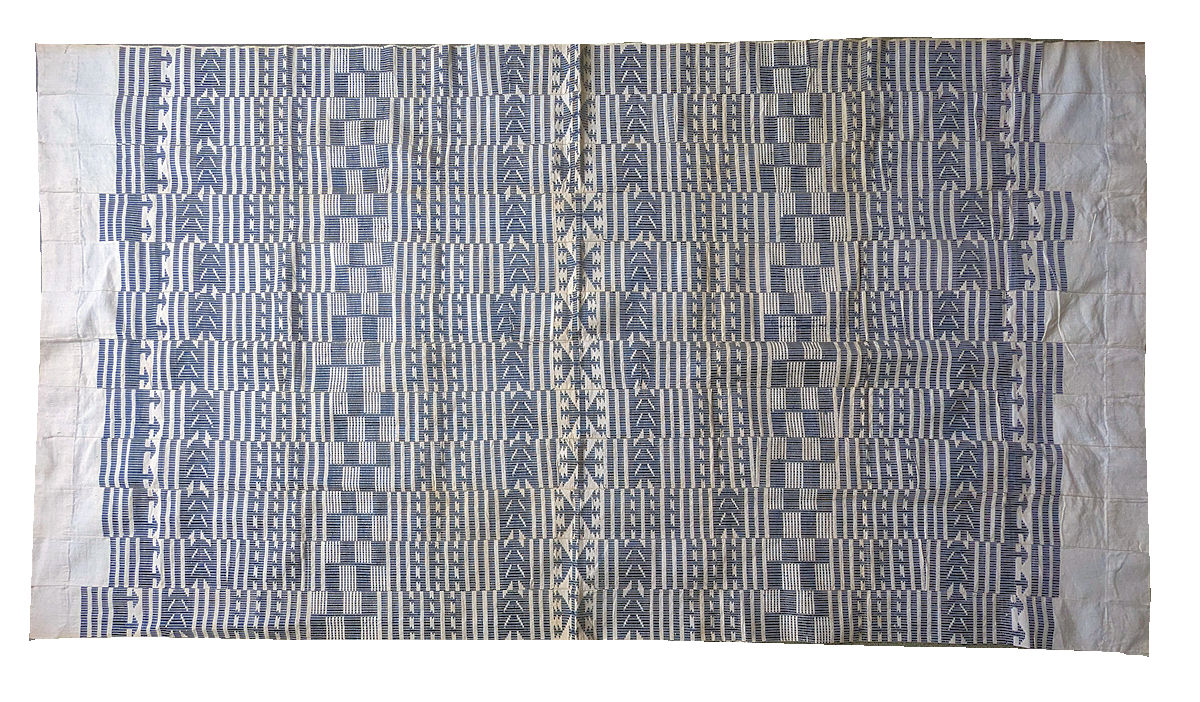 Ikat Yoruba Men's Cloth - Adire African Textiles
